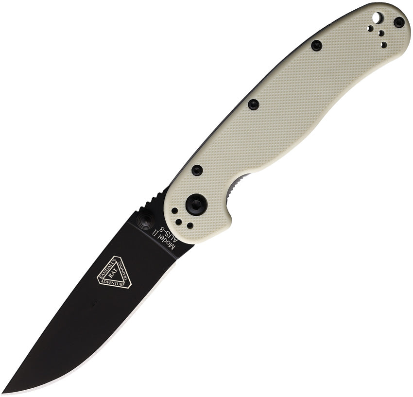 RAT II Linerlock Bone Nylon – OntarioKnife